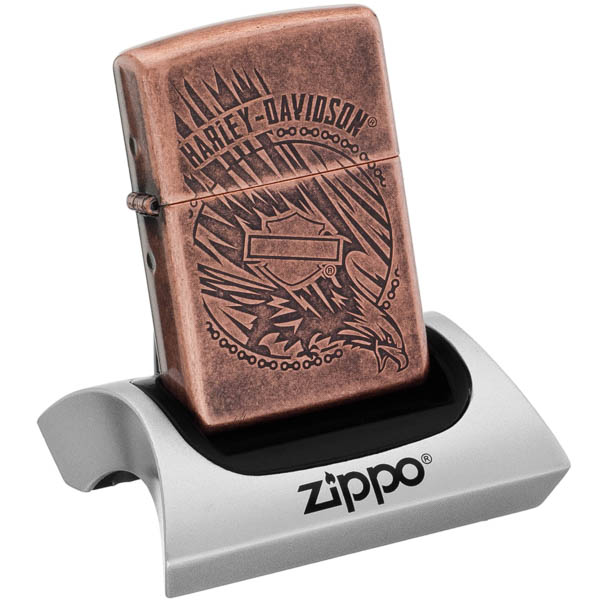 Zippo 29664 Harley-Davidson Antique Copper zapalniczka zippo - Zapalniczki zippo od TOP-TIME.PL